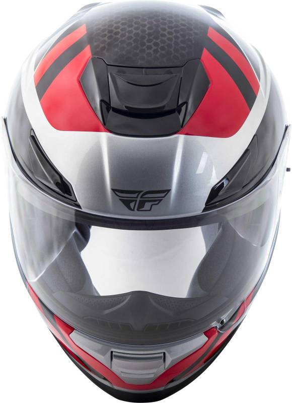 Fly Sentinel Mesh Helmet Grey/Red M - 73-8324M