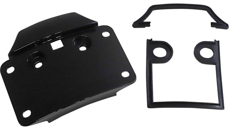Custom Dynamics Replacement CVO License Plate Assembly - Black - CD-CVO ...