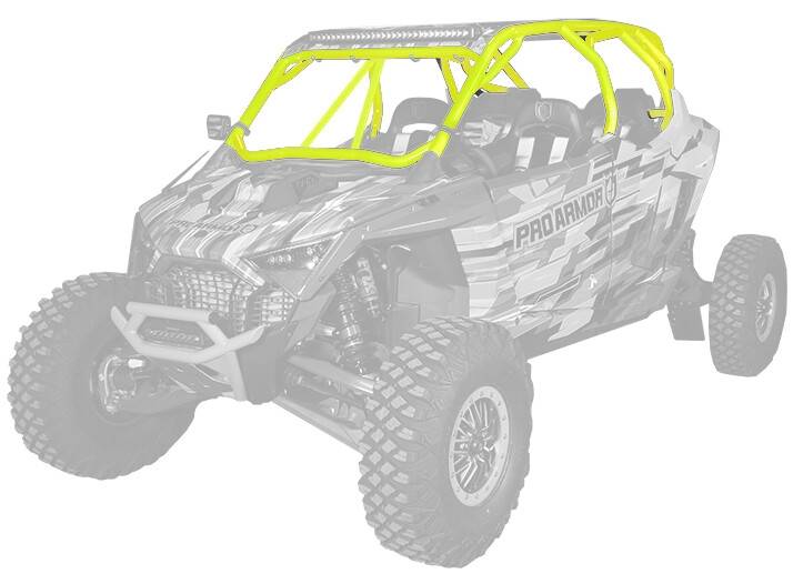 Pro Armor Pro R Cage with Intrusion Bars - Lifted Lime - P2112C055LL